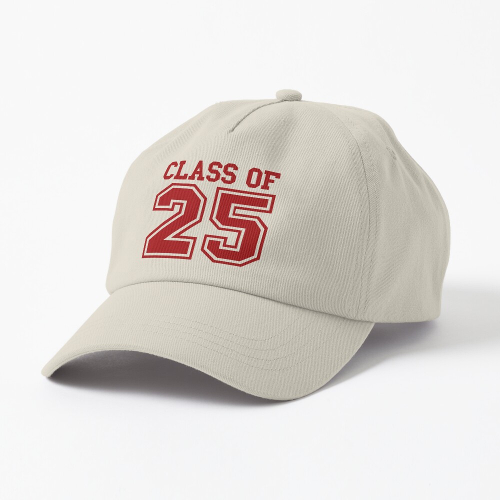 "Senior Class of 2025 athletic lettering in bold red" Sticker for Sale ...