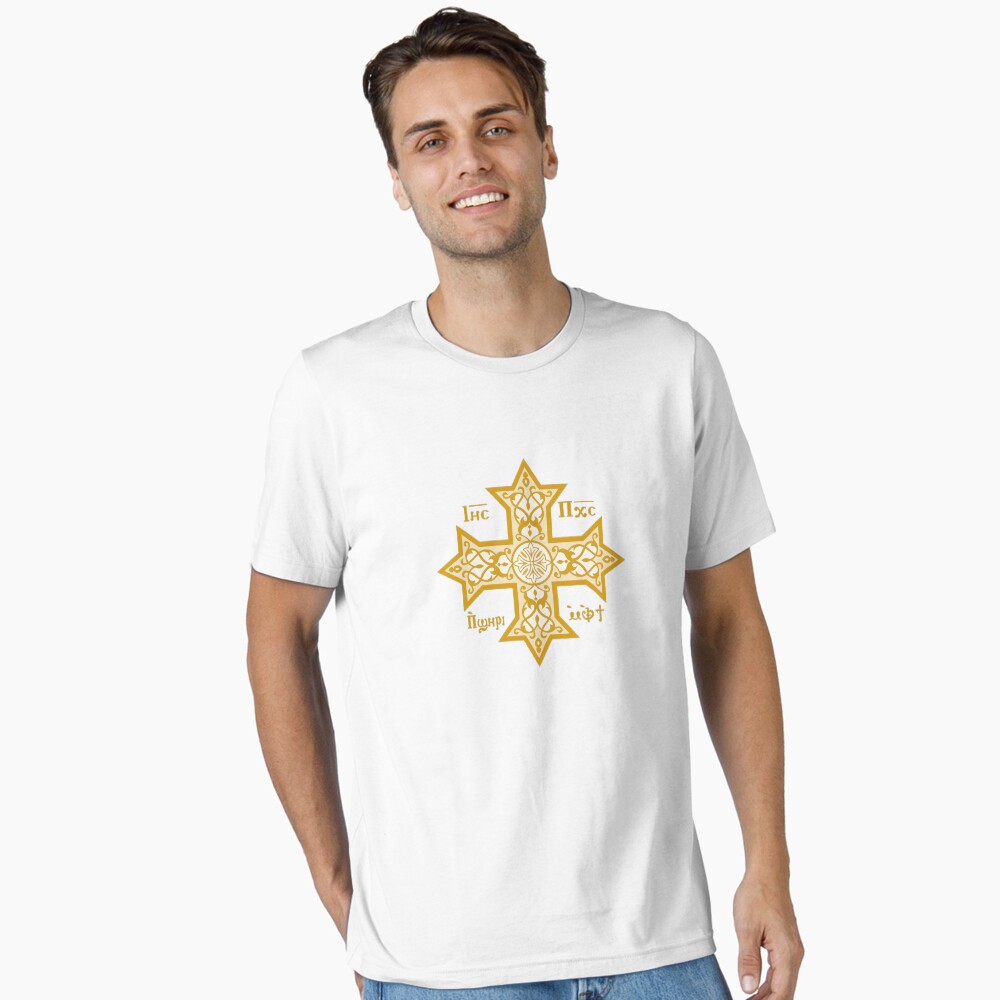 "Coptic Cross Gold" Sticker for Sale by CopticByDesign | Redbubble