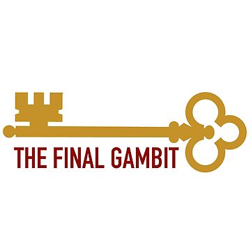 "The Inheritance Games The Final Gambit Text with Key" Sticker for Sale ...