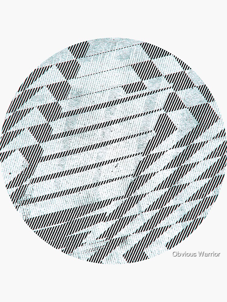 "Patternity" Sticker by obviouswarrior | Redbubble