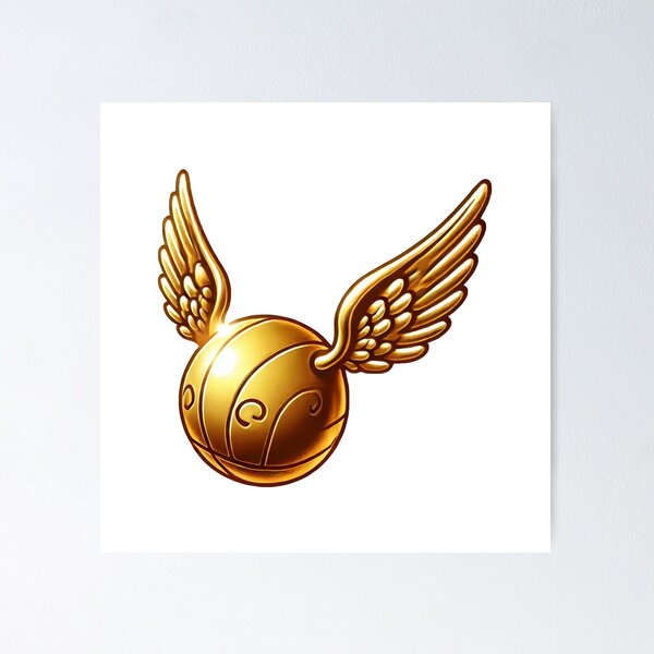 "Golden Snitch" Poster for Sale by Greemo | Redbubble