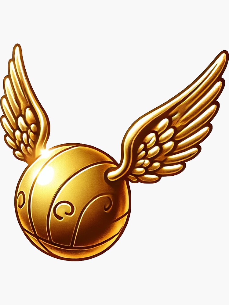 "Golden Snitch" Sticker for Sale by Greemo | Redbubble