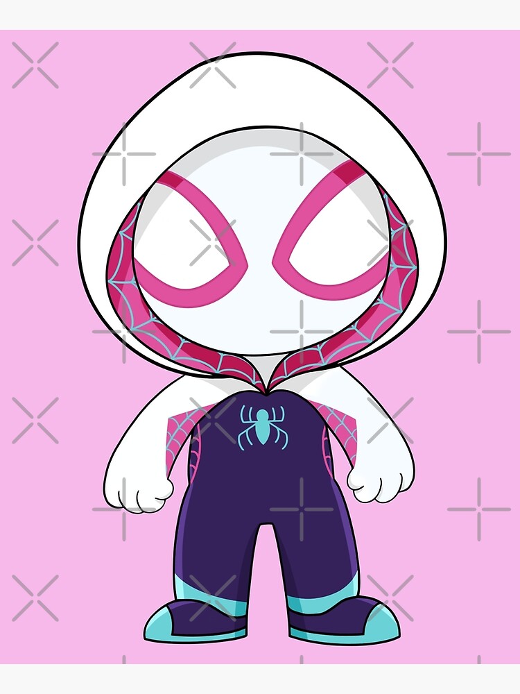 "Cute spider ghost, baby spidey girl, grl pwr, cartoon ghost spider ...