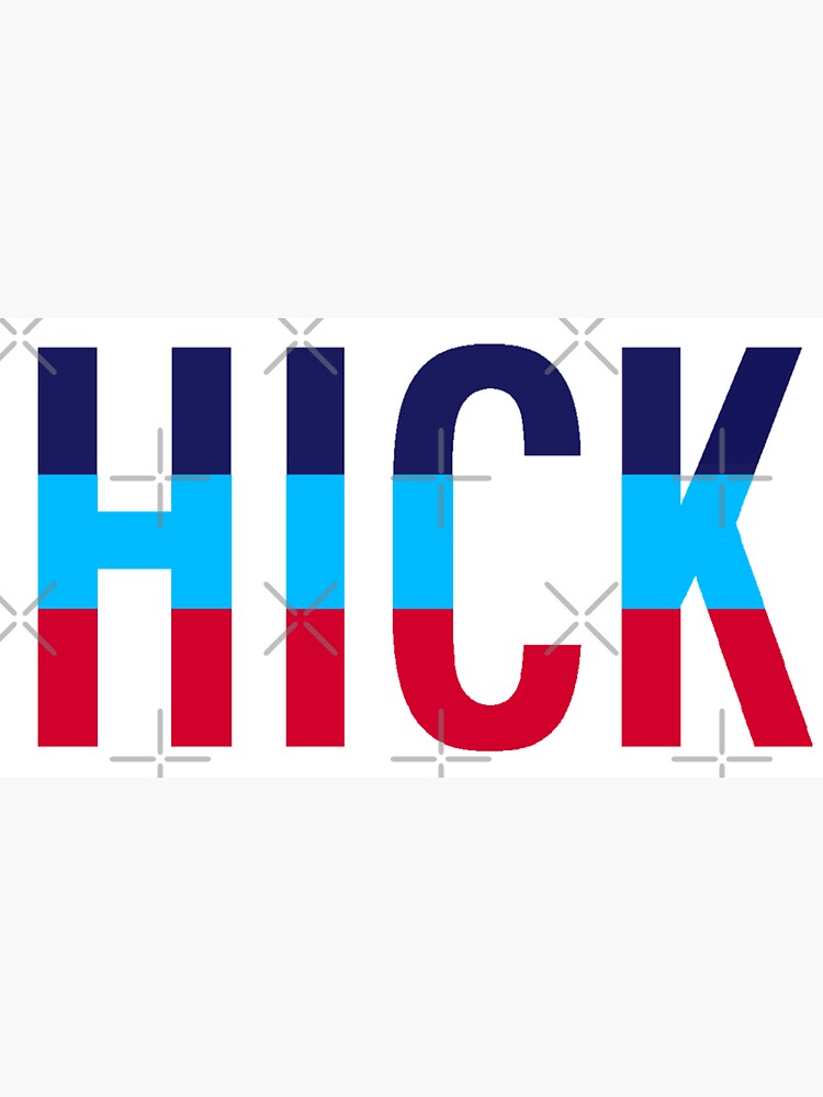 "hick" Cap for Sale by T-P-W | Redbubble