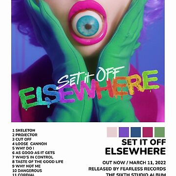 "Elsewhere Set It Off Album Poster" Poster for Sale by TheseTwoWindows ...