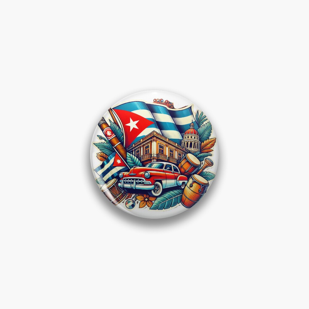 "Cuba I" Sticker by ChicClicker | Redbubble