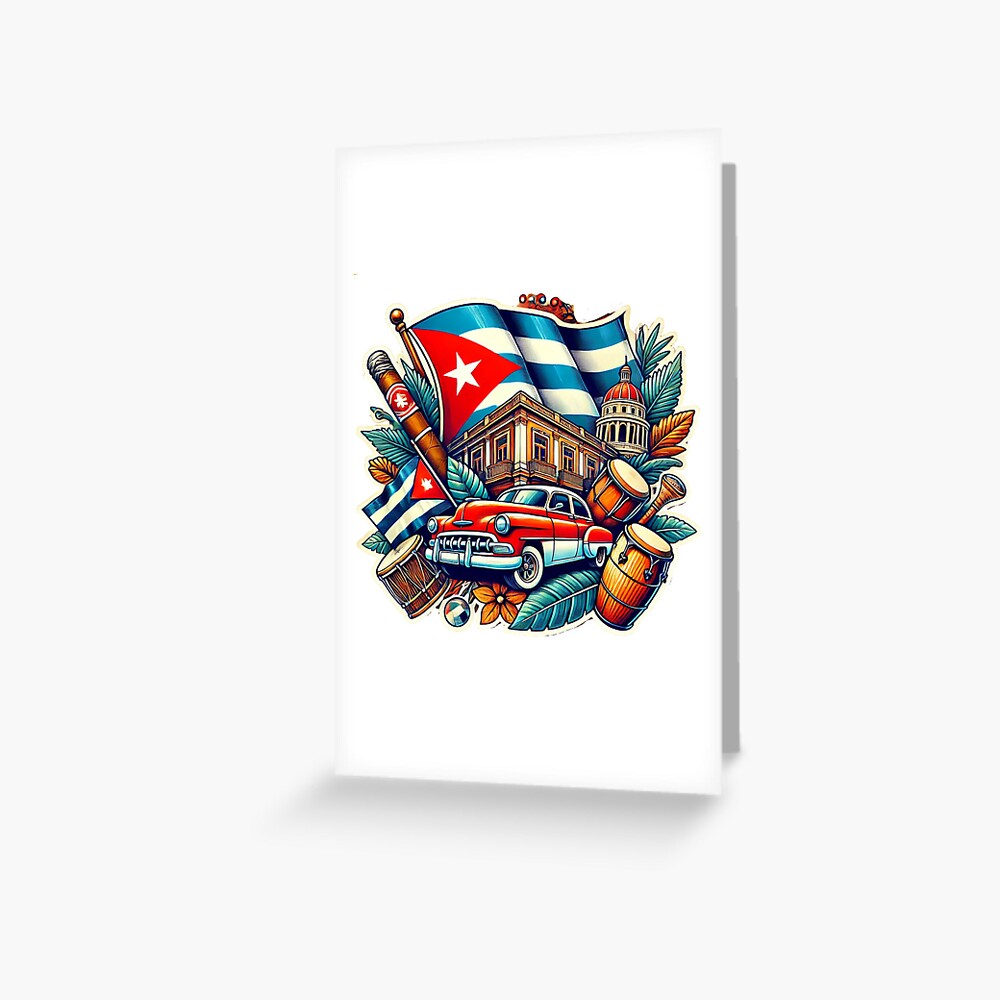"Cuba I" Sticker by ChicClicker | Redbubble