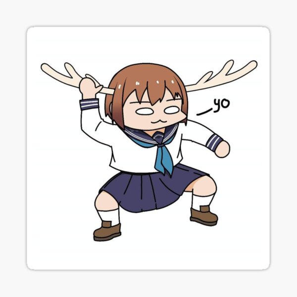 "Shikanoko Noko - My Deer Friend Nokotan" Sticker for Sale by Pure ...