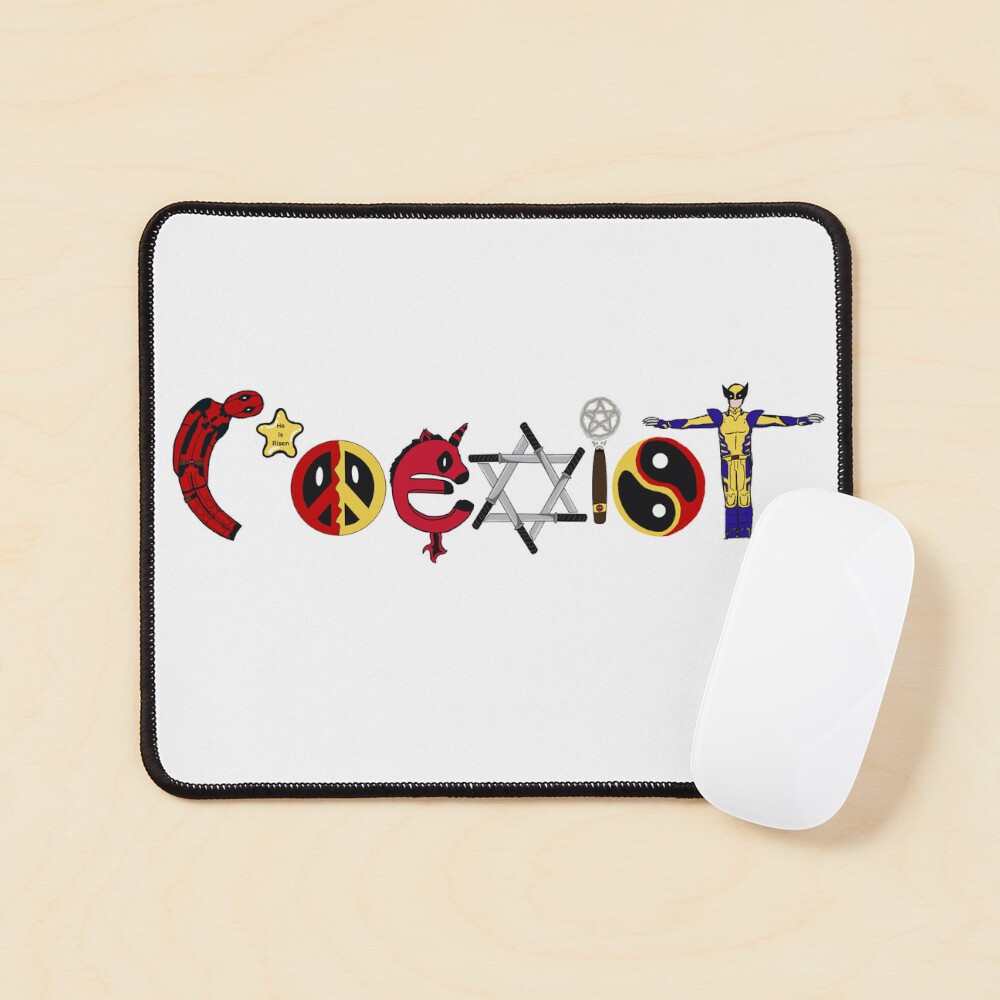 "Deadpool Coexist " Sticker for Sale by HaileySattler | Redbubble