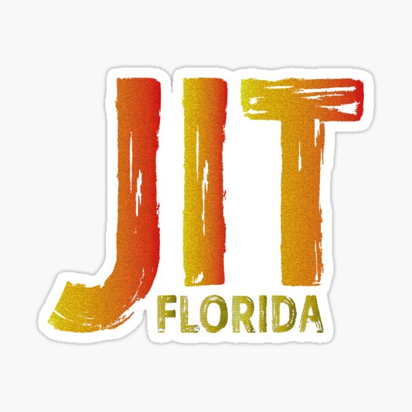 "Florida Jit Slang Art Design" Sticker for Sale by PatternFusions ...