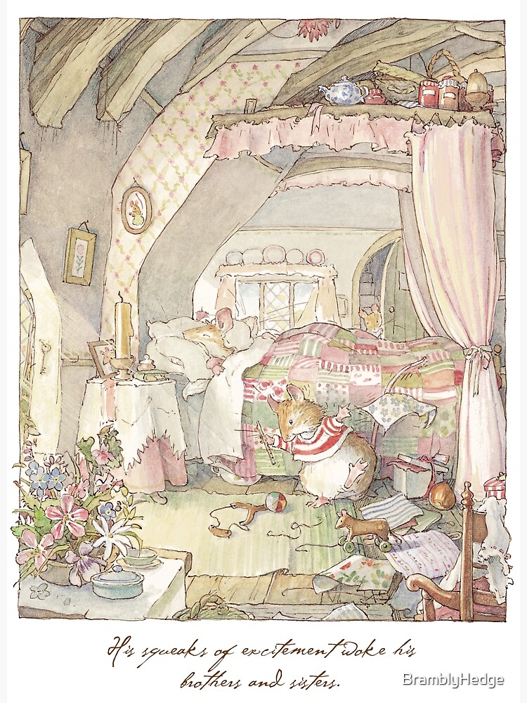 "Wilfred's birthday morning" Greeting Card for Sale by BramblyHedge ...