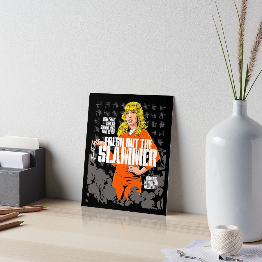 "The Slammer - Orange and Black Version" Poster for Sale by ...