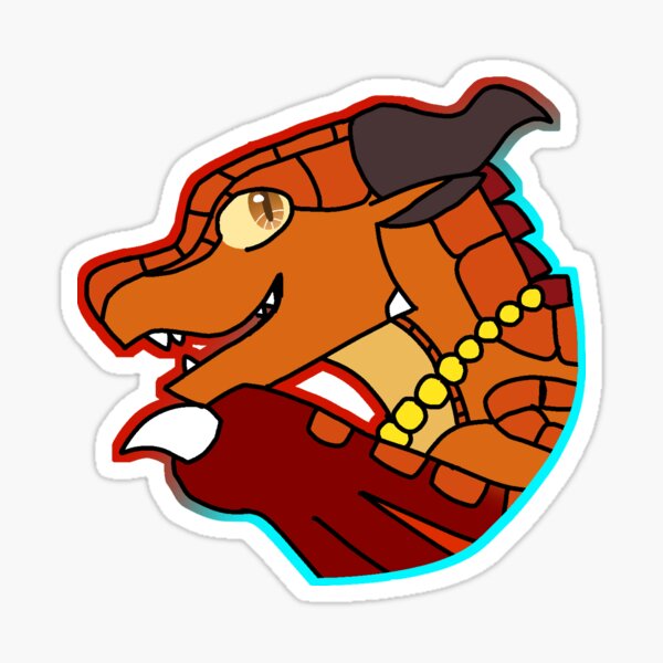 "Queen Scarlet " Sticker by Starzii | Redbubble