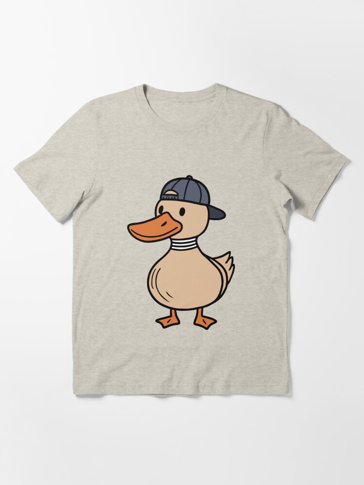 backwards hat duck