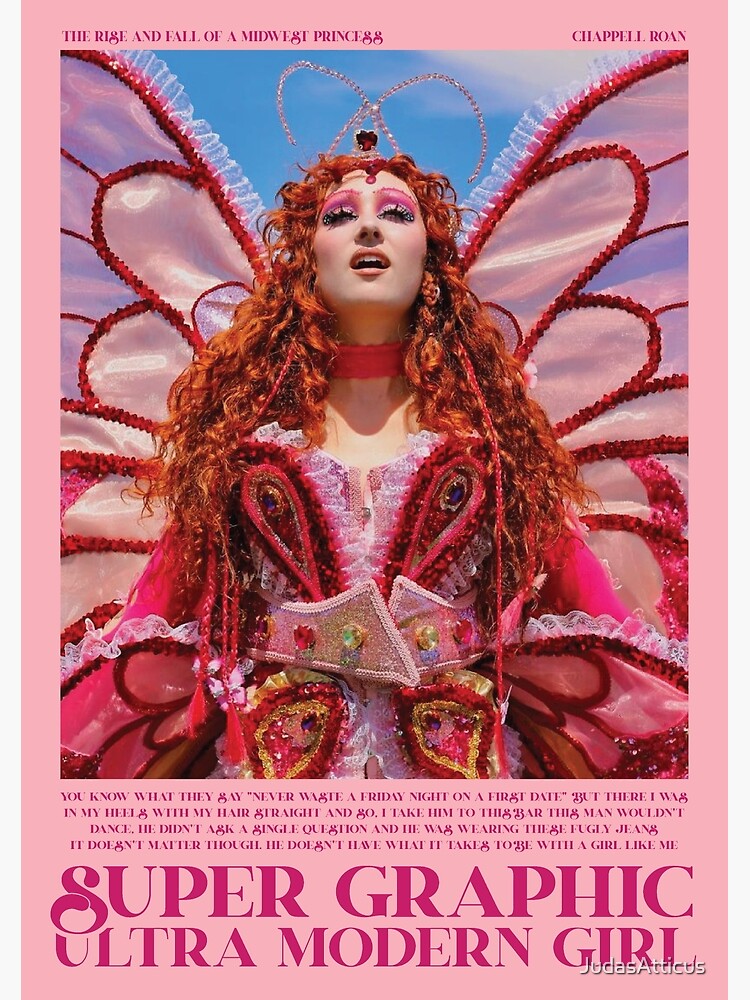 "SUPER GRAPHIC ULTRA MODERN GIRL CHAPPELL ROAN" Poster for Sale by ...