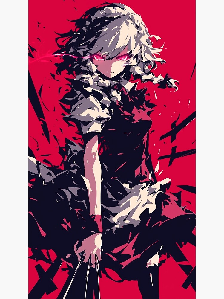 "Sakuya Izayoi" Poster for Sale by Clément Moal | Redbubble