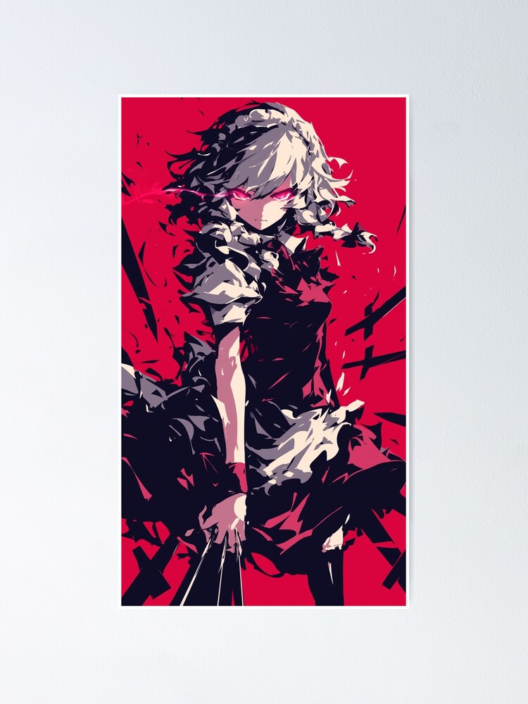"Sakuya Izayoi" Poster for Sale by Clément Moal | Redbubble