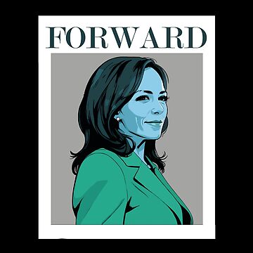 "Kamala Harris FORWARD 2024 Presidential Election" Sticker for Sale by ...