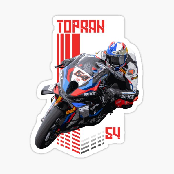 "Toprak WSBK Goat" Sticker for Sale by Speedjunkies | Redbubble