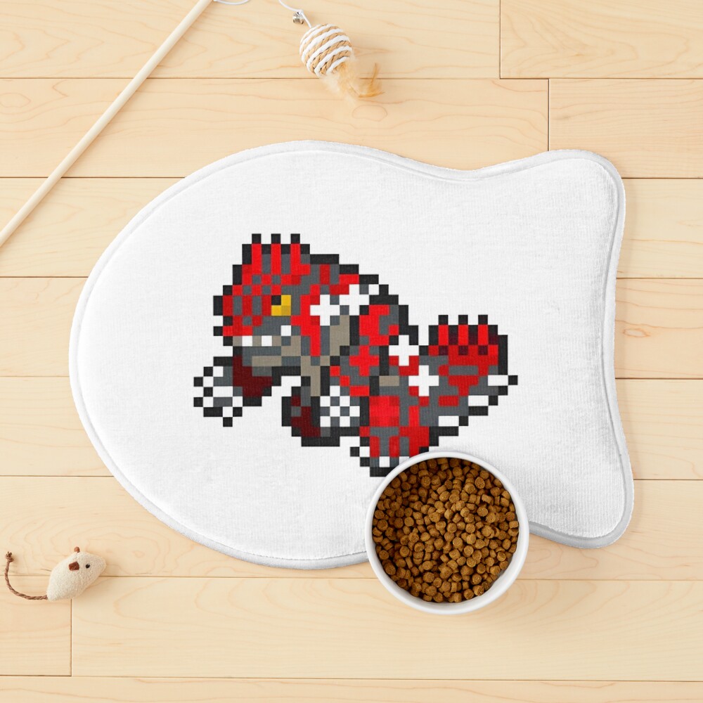 "Groudon Pixel Art" Sticker for Sale by MindExpansion | Redbubble