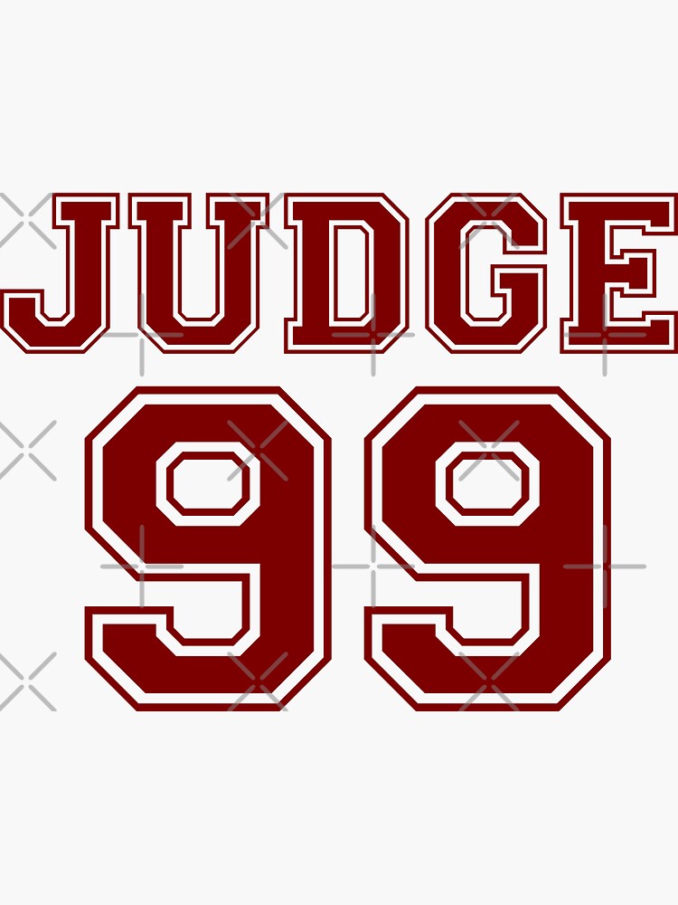 "Judge 99 is coming Shirt New york Baseball - i'm a Big Fan ! " Sticker ...