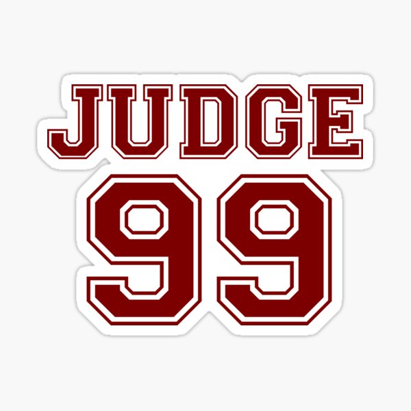 "Judge 99 is coming Shirt New york Baseball - i'm a Big Fan ! " Sticker ...