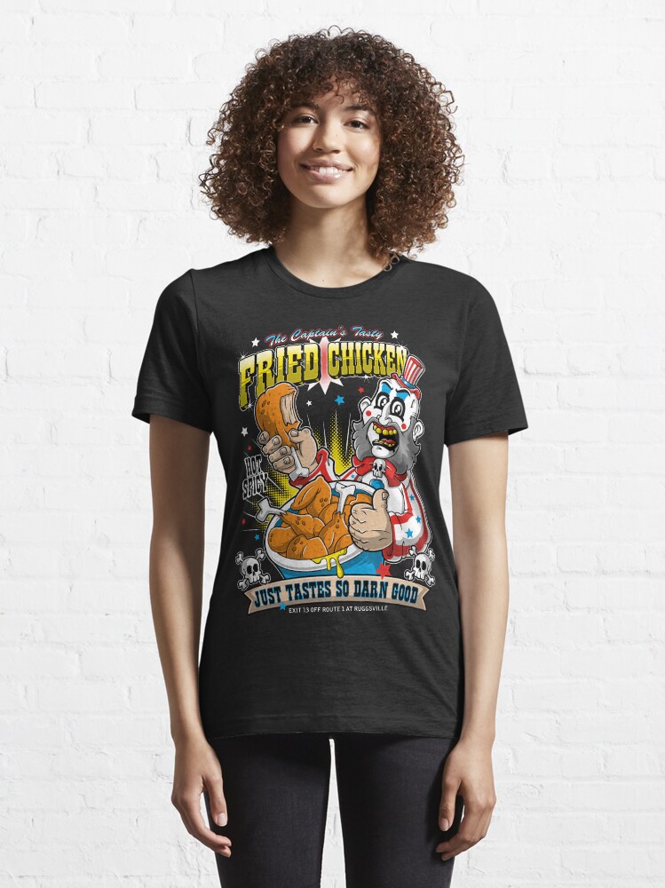 "Tasty Fried Chicken" T-shirt for Sale by JakGibberish | Redbubble ...