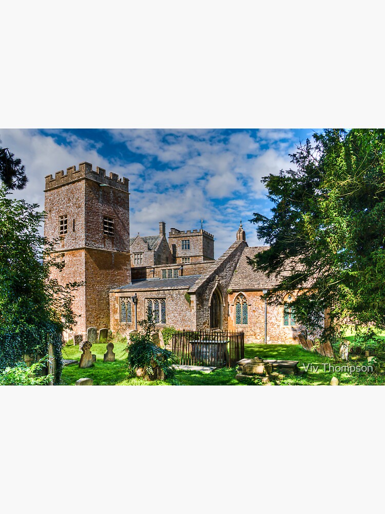 "Chastleton Church" Sticker for Sale by vivsworld | Redbubble