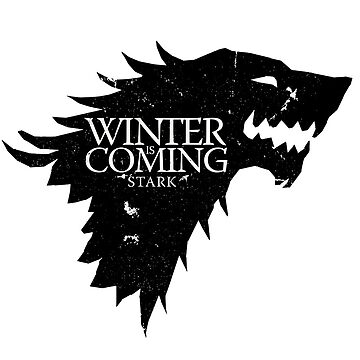 "House Stark logo" Sticker by martirush | Redbubble