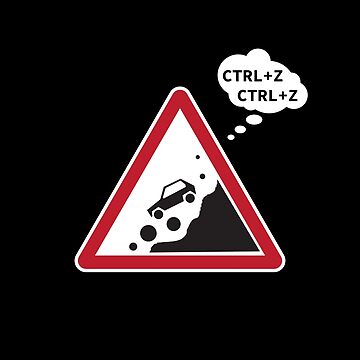 "Ctrl Z Undo - Funny Personal Computer" Sticker for Sale by PopPop ...
