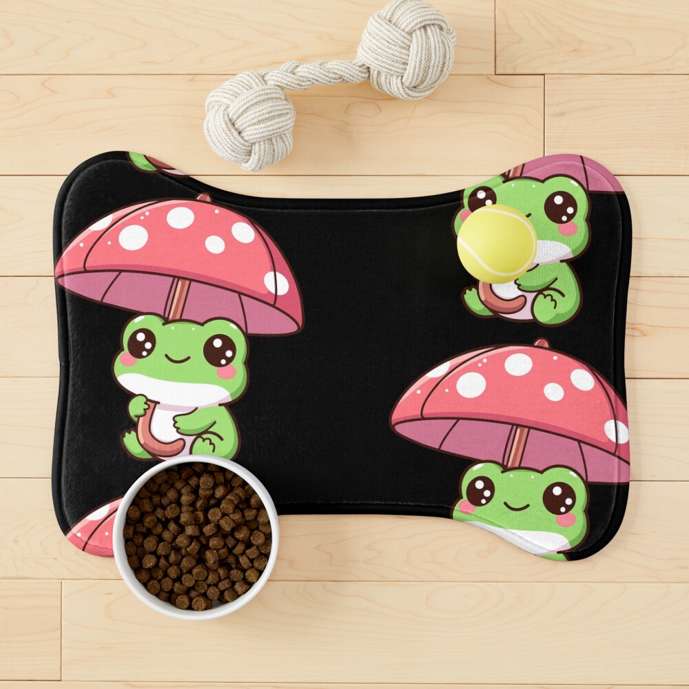 "Frog with Mushroom Umbrella" Sticker for Sale by Delidream | Redbubble