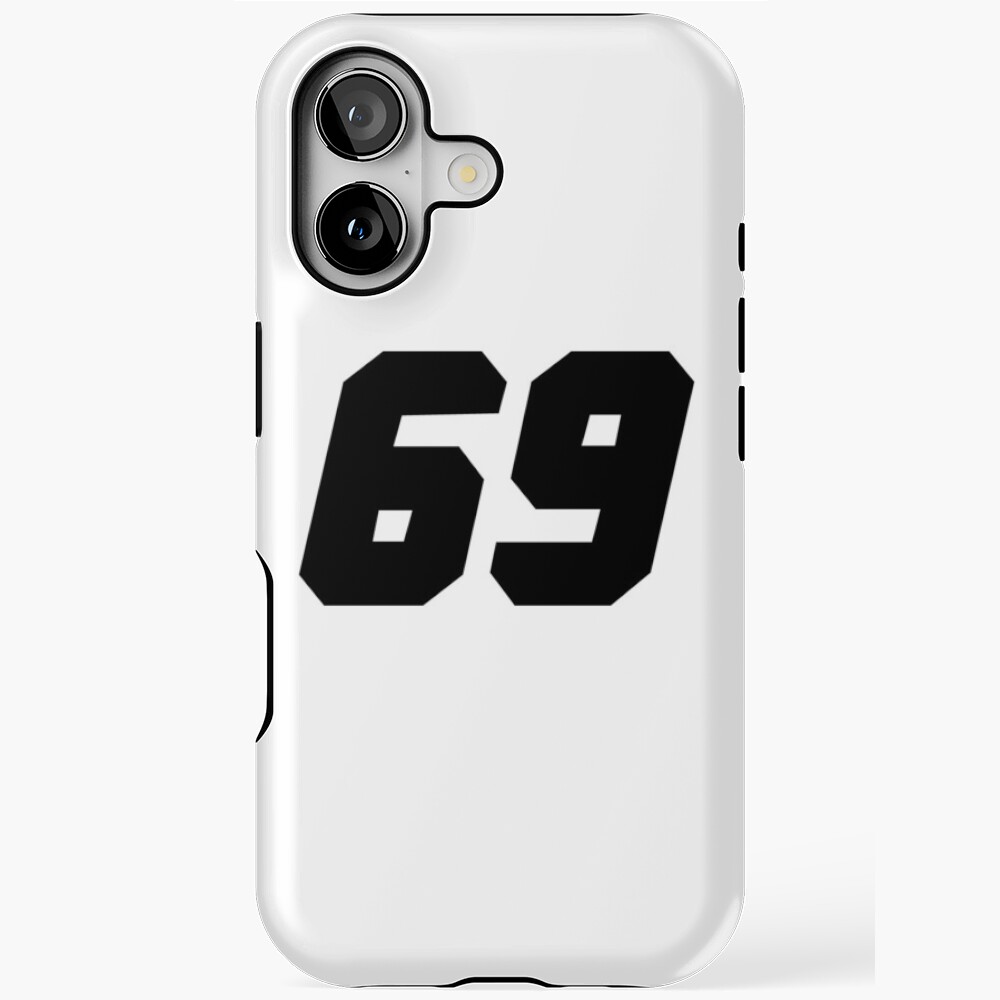 "Number 69" Sticker by Wolagno | Redbubble