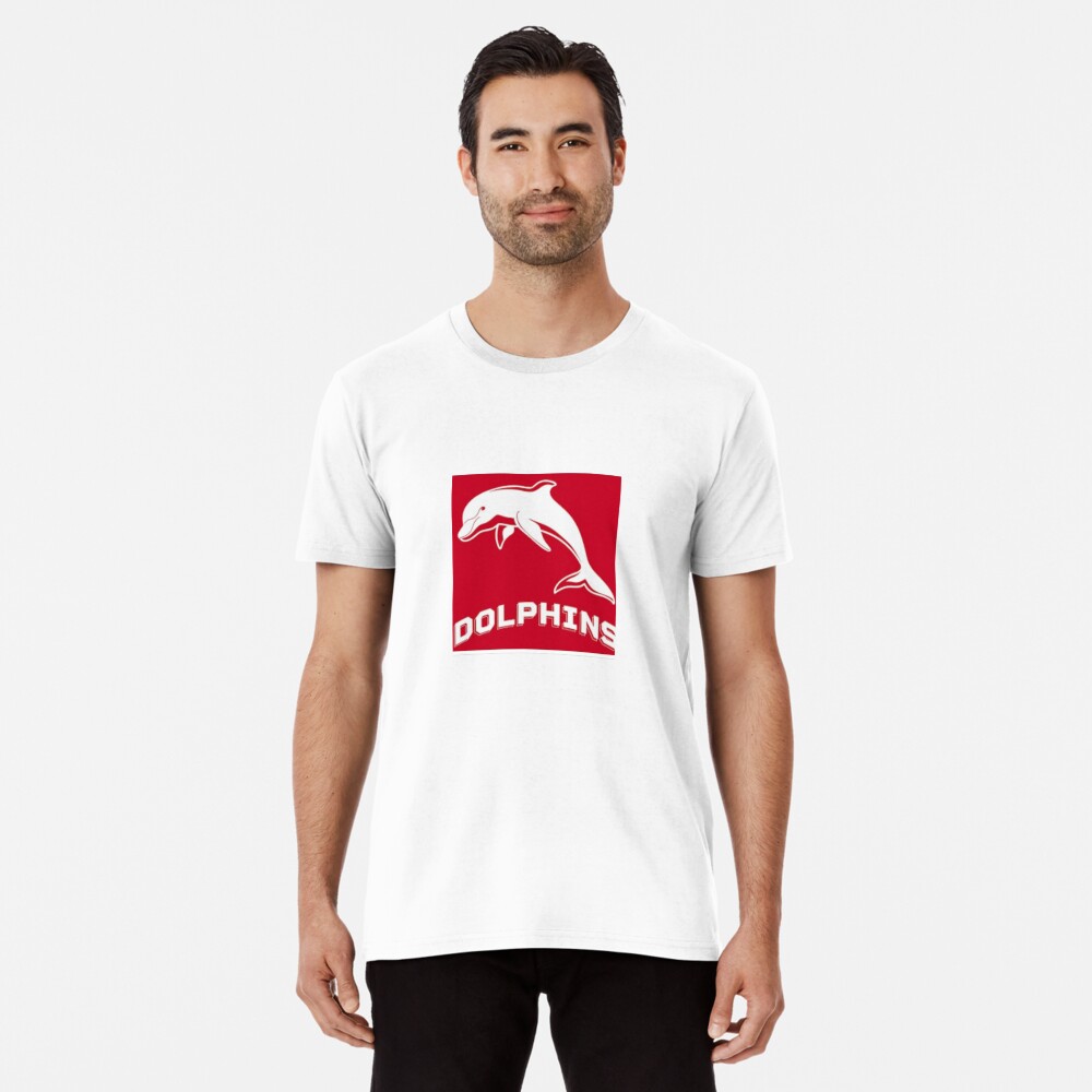 "dolphins nrl" Sticker for Sale by zia8 | Redbubble