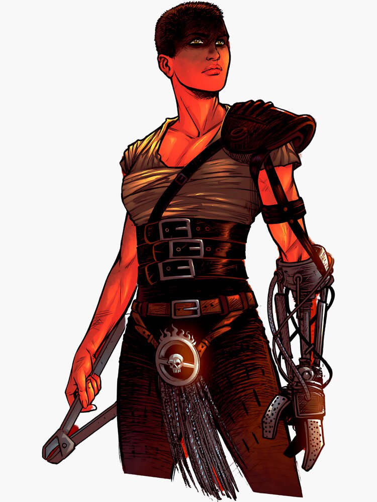 "Copy of Furiosa | furiosa movie cast | 2024 | furiosa mad max" Sticker ...