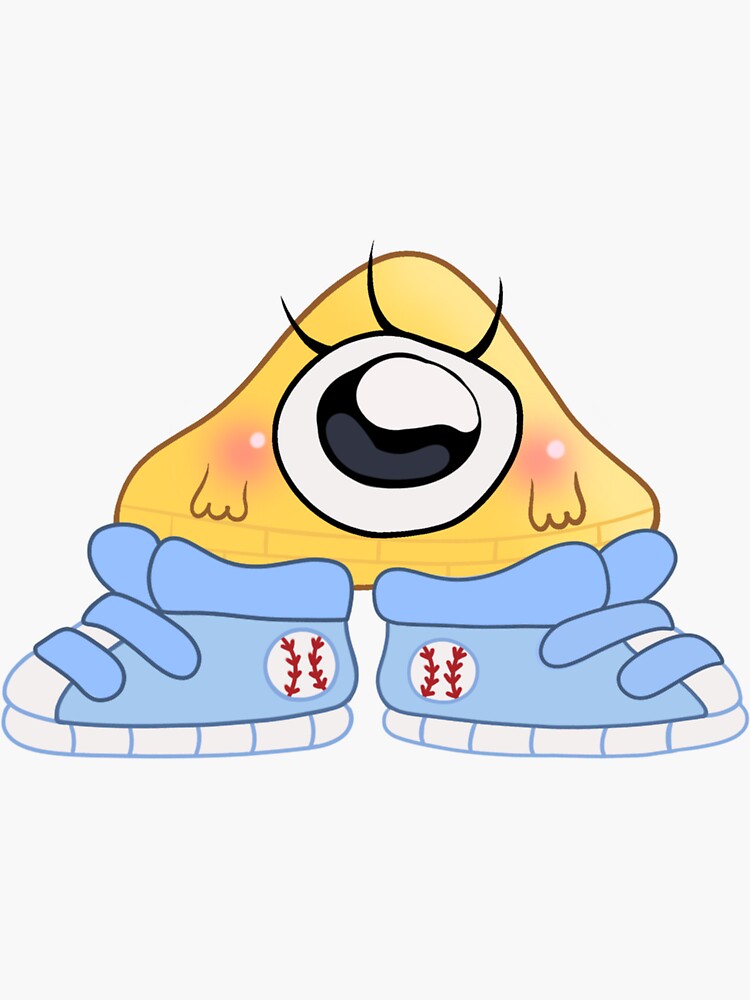 "Baby Bill Cipher" Sticker for Sale by berrymartian | Redbubble