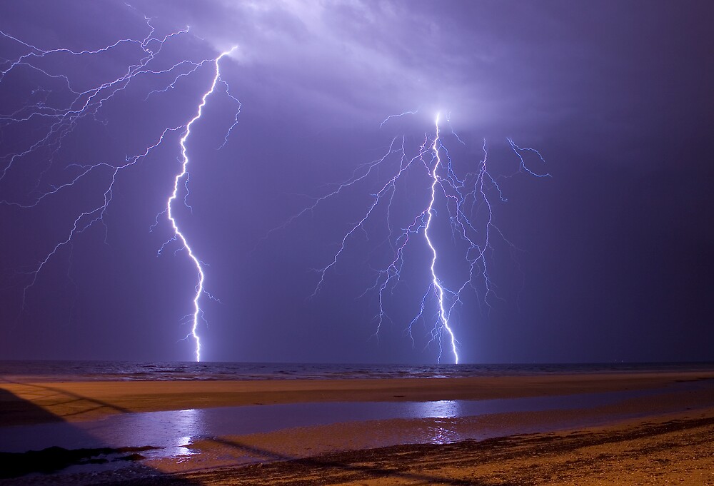 "Double Strike Over Largs Bay, South Australia" by Greg Sorenson ...