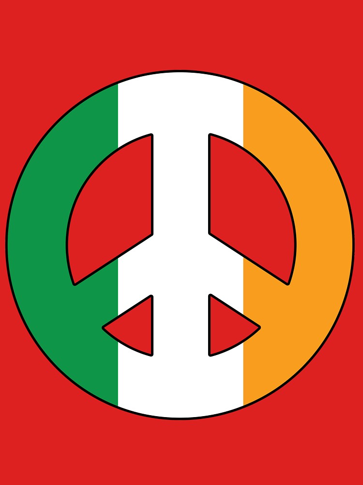 "Irish Peace Sign" T-shirt by wickedcartoons | Redbubble