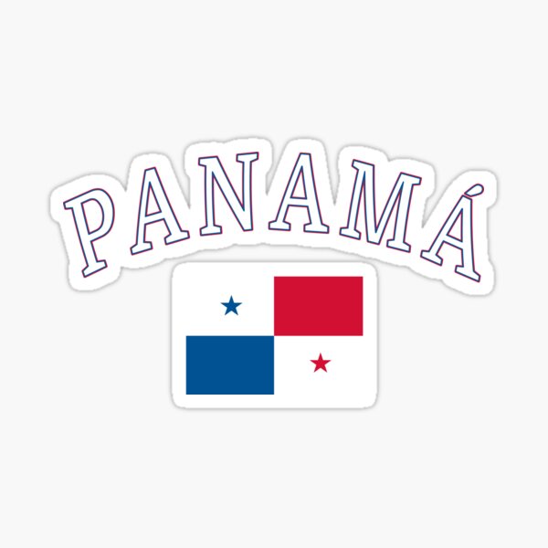 "Panamá Flag" Sticker for Sale by DesignPMG | Redbubble