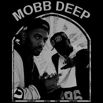 "mobb deep / black white" Poster for Sale by Yanbennett | Redbubble