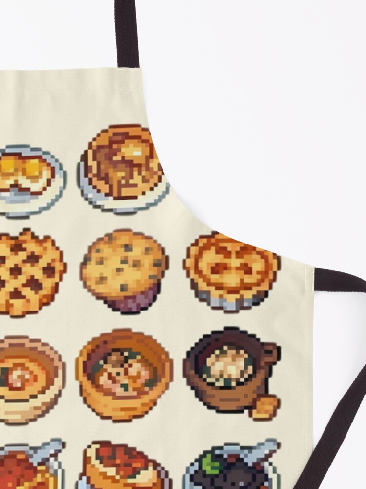 "stardew valley food" Apron for Sale by LifeLoop | Redbubble