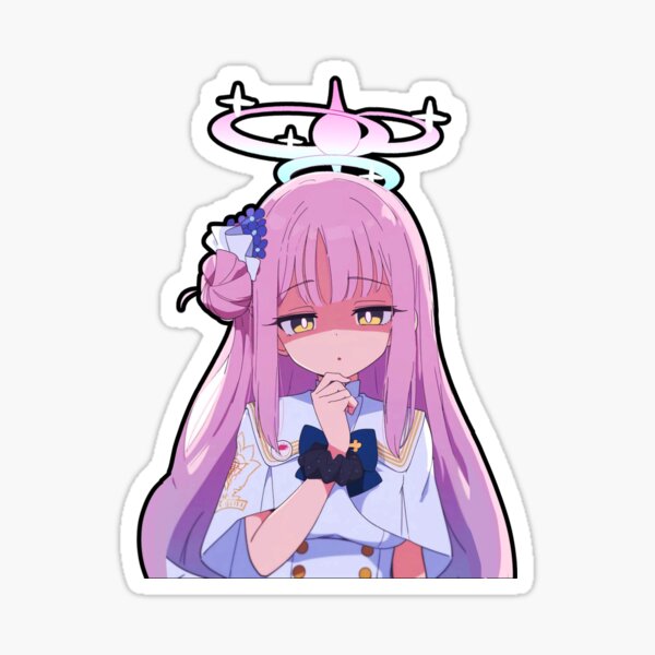 "Mika blue archive Stickers Meme yandere cute Misono Mika blue archive ...