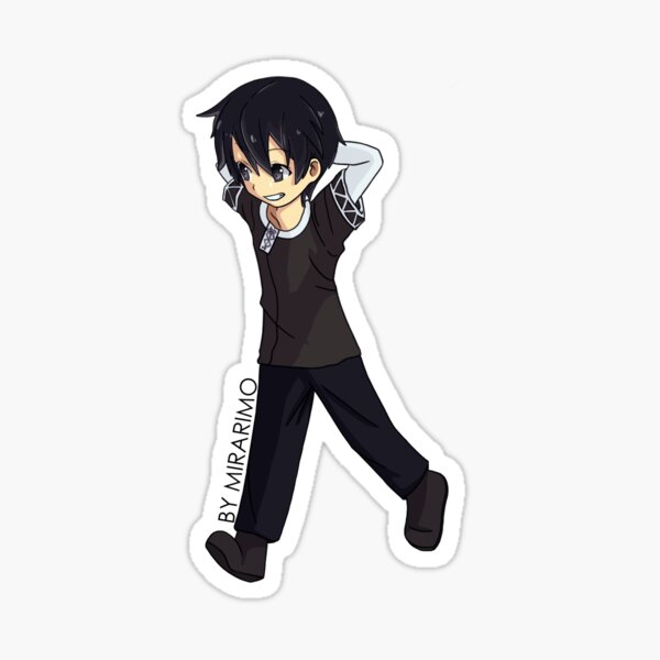 "Little Kirito Sticker" by Mirarimo | Redbubble