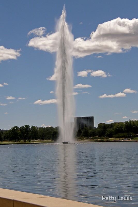 "Captain Cook Memorial Fountain, Canberra Australia" by Patty Lewis ...