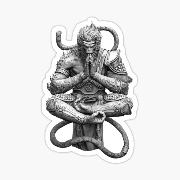 "black myth" Sticker for Sale by Bridoof | Redbubble