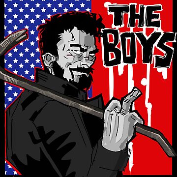 "Billy Butcher Cartoon Sketch" Sticker for Sale by Terrornaut | Redbubble