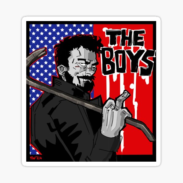 "Billy Butcher Cartoon Sketch" Sticker for Sale by Terrornaut | Redbubble