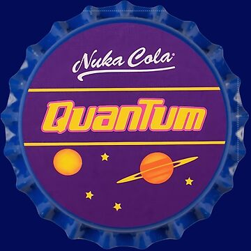 "Nuka Quantum Bottle Cap ...FALLOUT..." Sticker for Sale by NuclearWisdom | Redbubble