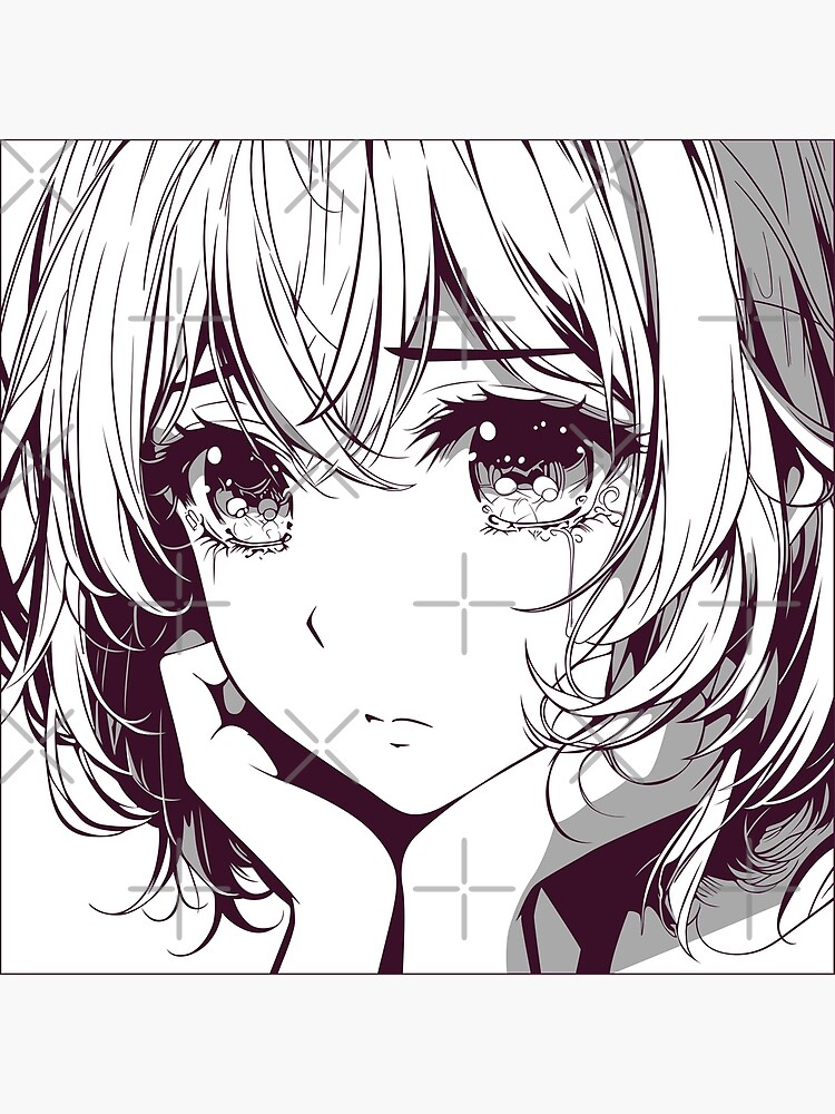 Anime Drawing Black And White