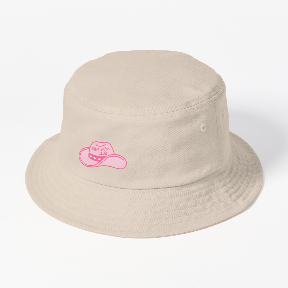 "Pink Pony Club Hat" Sticker for Sale by natalie sciallo | Redbubble