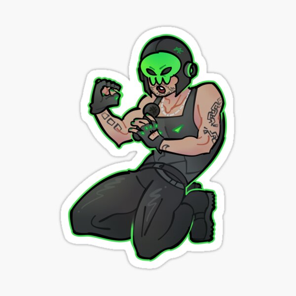 "Rockin' Rust" Sticker for Sale by ArtfulCas | Redbubble